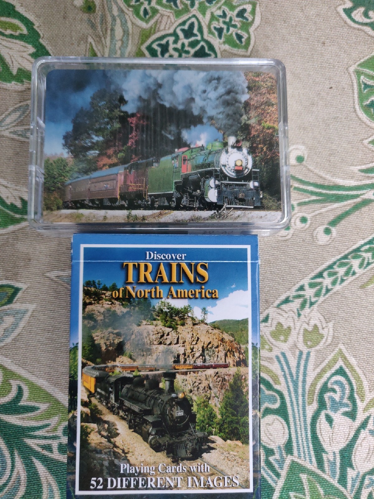 Lot of Trains of North America playing cards | eBay