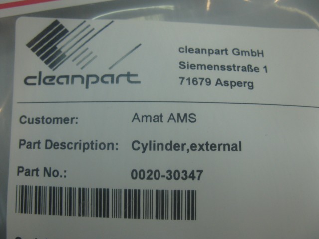 Applied Materials/AMAT 0020-30347 Cylinder external | eBay