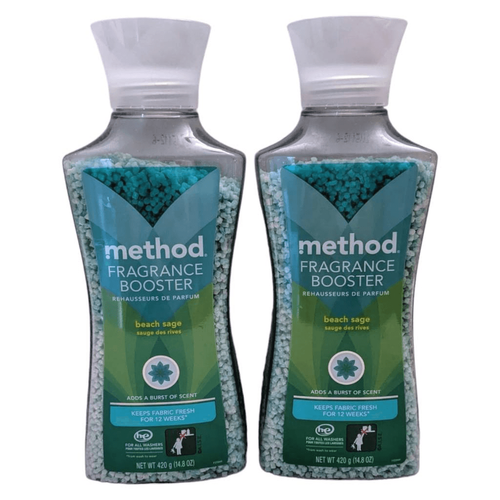 Method Laundry Fragrance Booster Beads Beach Sage 14.8 oz Lot of 2 ...