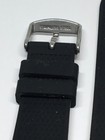 Authentic Fossil Watch Full Band 2piece Strap Rubber Pins Black V356 | eBay