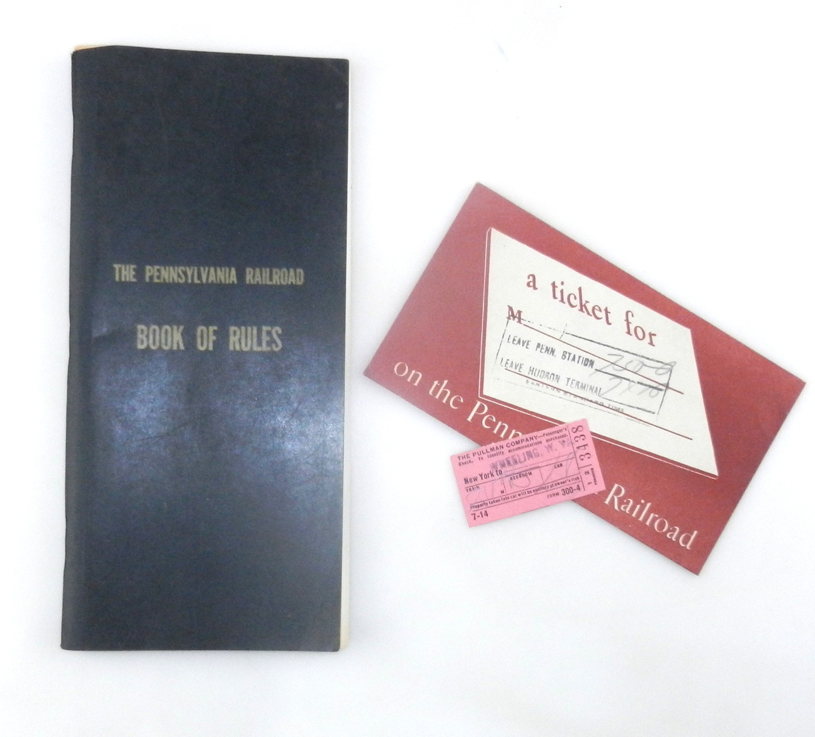 The Pennsylvania Railraod PRR BOOK OF RULES 1956 Passenger Trains ...