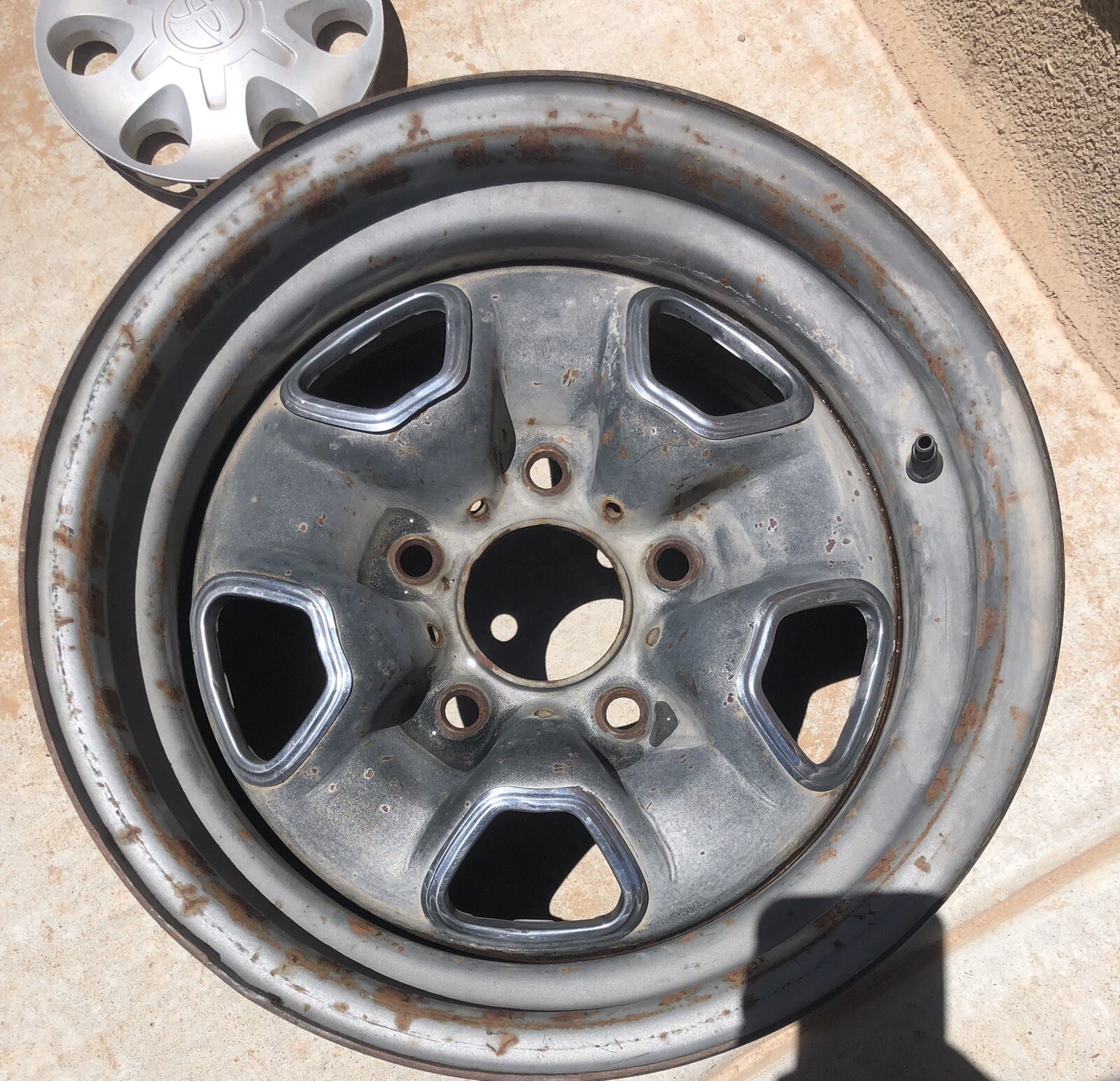 1978 - 1988 Olds Cutlass 14x6 Rally Wheel Rim (1) Desert Fresh Surface ...