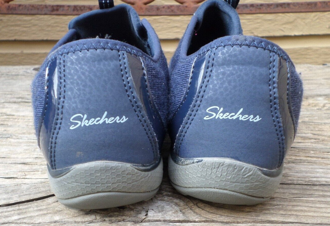 Skechers Relaxed Fit Air Cooled Blue Sneaker Shoes Wo… - Gem
