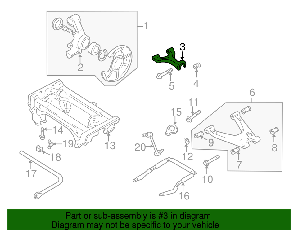 Genuine Mazda Upper Control Arm NC10-28-C10 | eBay