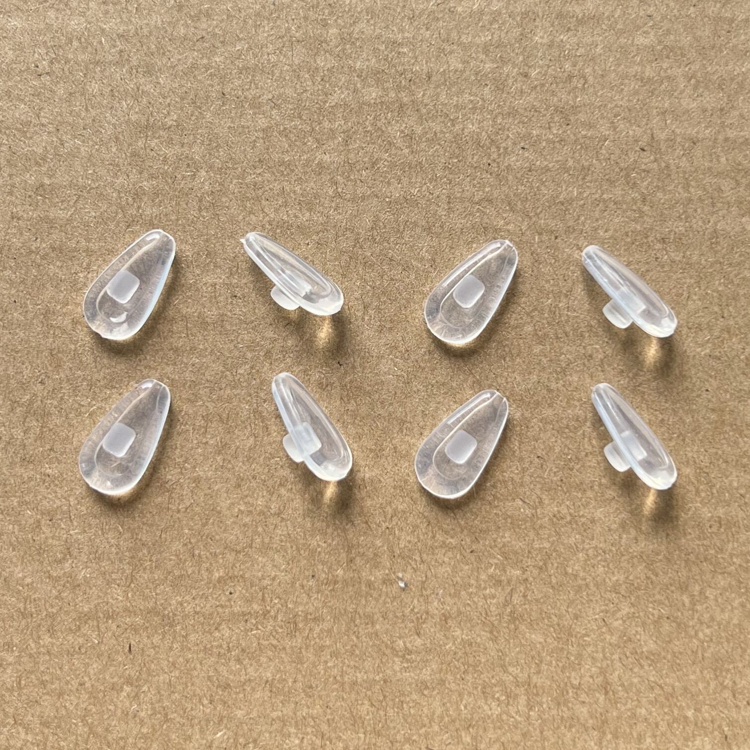 4 Pairs Clear Replacement Nose Pads Piece for Oakley Barrelhouse OX3173 ...