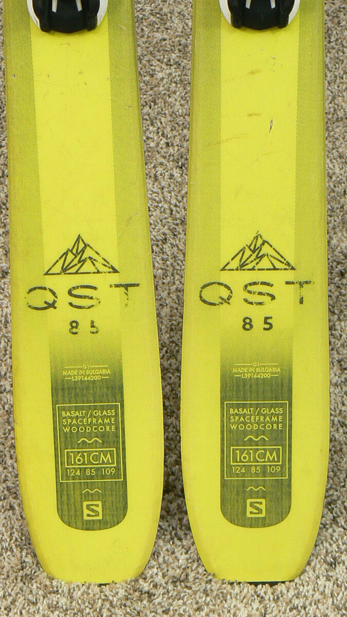 161 cm Salomon QST 85 Freeride All-Mountain Rocker Ski w 161 cm Salomon QST 85 Freeride All-Mountain Rocker Ski w