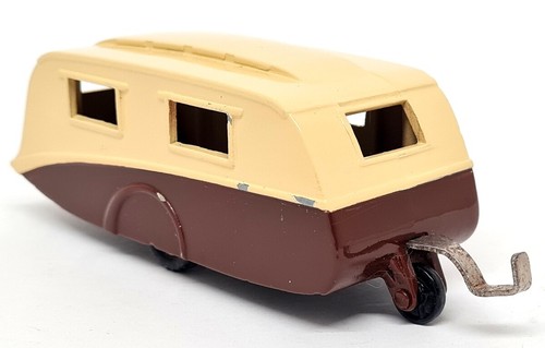 Dinky Meccano Vintage 190 Caravan Two Tone Brown Restored Repaint | eBay