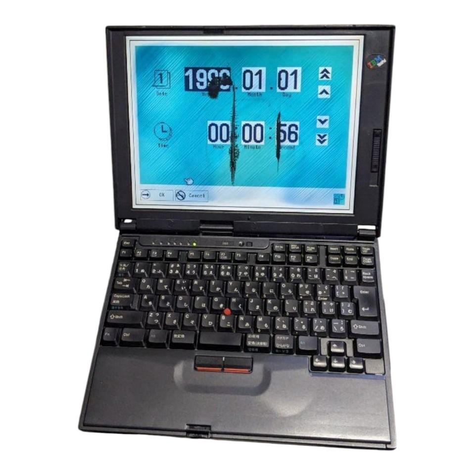 [For Parts] IBM ThinkPad 560 Laptop Japanese Vintage Made in Japan No ...