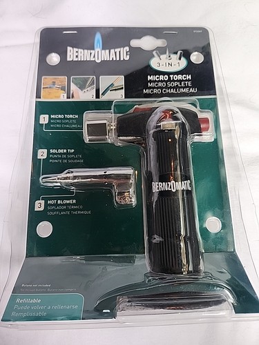 BERNZOMATIC MICRO TORCH - 3 IN 1-- ST2200T -NIP | eBay