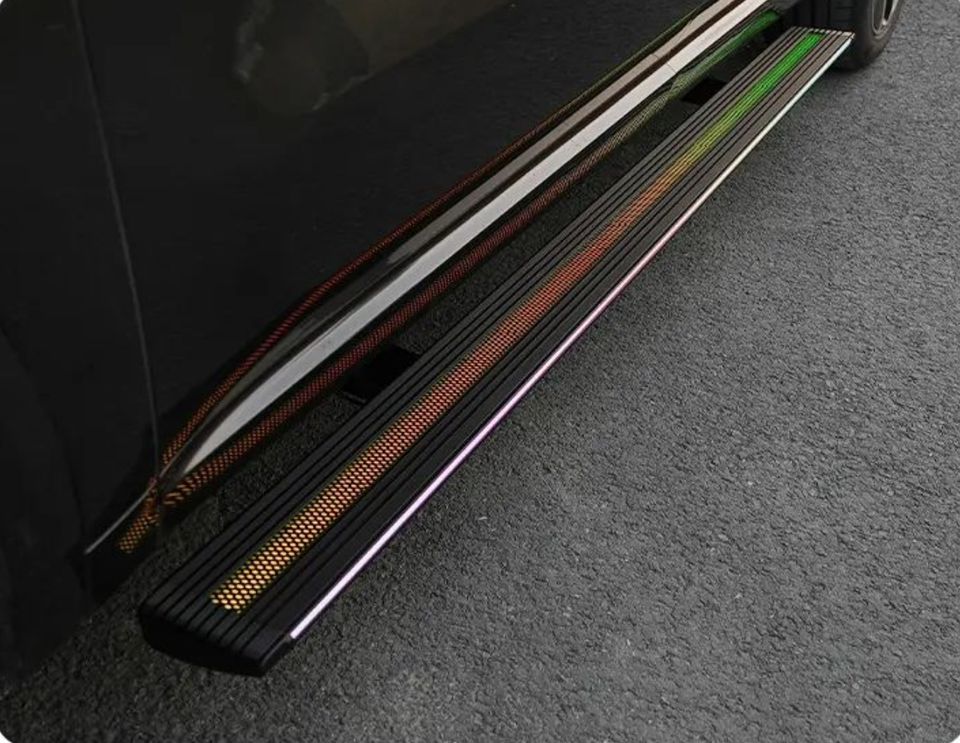 Light Power Side Steps Retractabe Running Boards For Toyota Hilux Revo ...