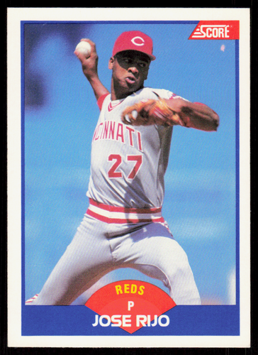 1989 Score 552 Jose Rijo Cincinnati Reds | eBay