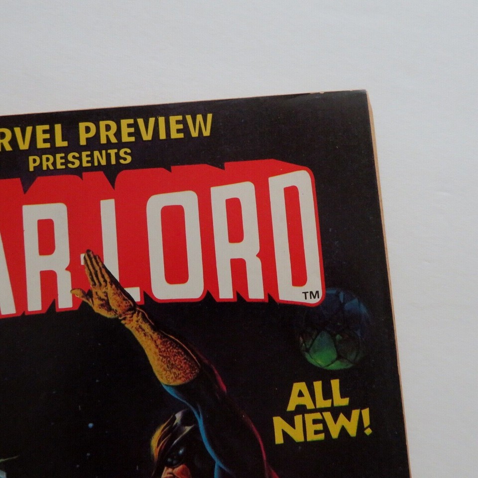 Marvel Preview 11 (1977) Star Lord Initial Print with Robert Heinlein ...