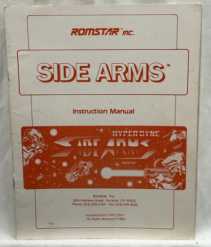 ORIGINAL-ROMSTAR-SIDE ARMS-INSTRUCTION MANUAL | eBay