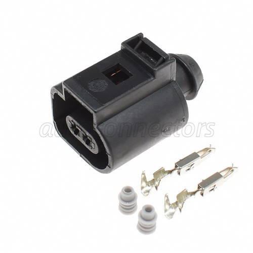 For VW Audi Vag - 1J0 973 702 2-Pin Sealed Female JPT Connector Plug ...