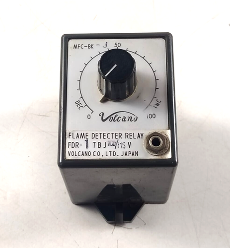 Volcano FDR-1 TBJ & MFC-BK-J Flame Detecter Relay 100/115 V 8 Pin | eBay