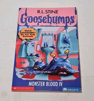 R.L. Stine Goosebumps #62 Monster Blood IV True First 1st Print Vintage ...