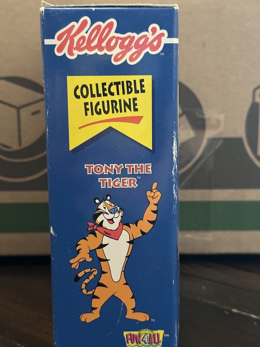 Tony The Tiger Kellogg's Cereal Celebrities 1998 Figure NIB Tony The Tiger Kellogg's Cereal Celebrities 1998 Figure NIB