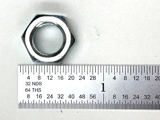 3/8-24 UNF FINE PITCH HEX JAM NUT THIN WALL NUT ZINC PACK OF 25 | eBay