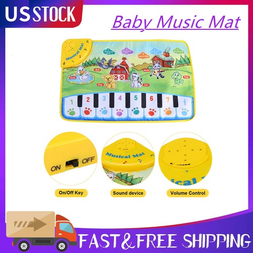 Baby Music Toy Play Mat Dance Mat Musical Children Dancing Blanket Fun ...