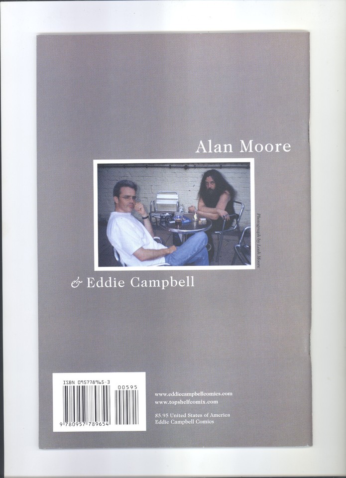 Snakes & Ladders One-Shot (Top Shelf 2001) NM Alan Moore & Eddie ...