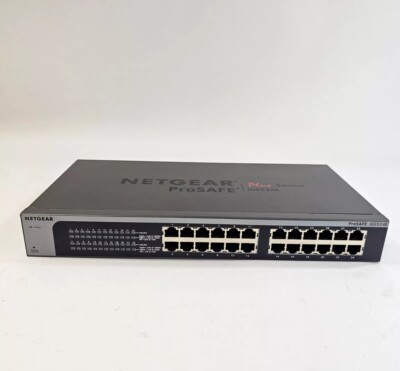 NETGEAR JGS524Ev2 ProSafe 24-Port Gigabit Plus Network Switch - Tested ...