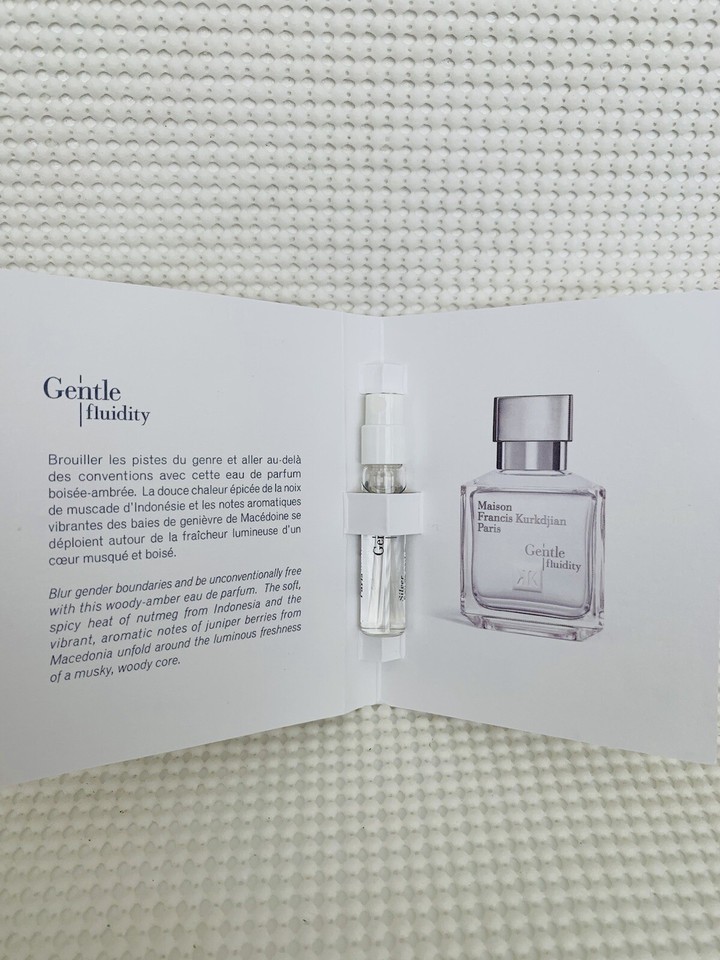Maison Francis Kurkdjian Paris Gentle Fluidity Silver & Gentle Fluidity ...