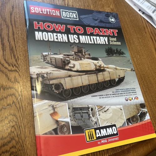 Mig Ammo Solution Book No.16: How To Paint Modern US Military Sand Scheme 6512 | eBay