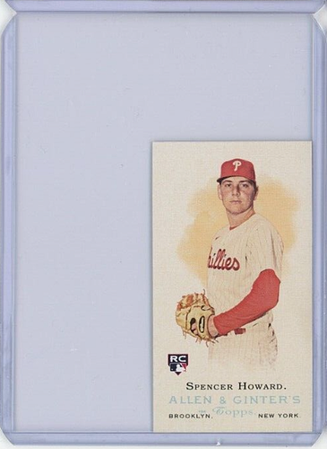 2021 Topps Allen & Ginter Mini Rookie Design #MRD-10 Spencer Howard RC ...