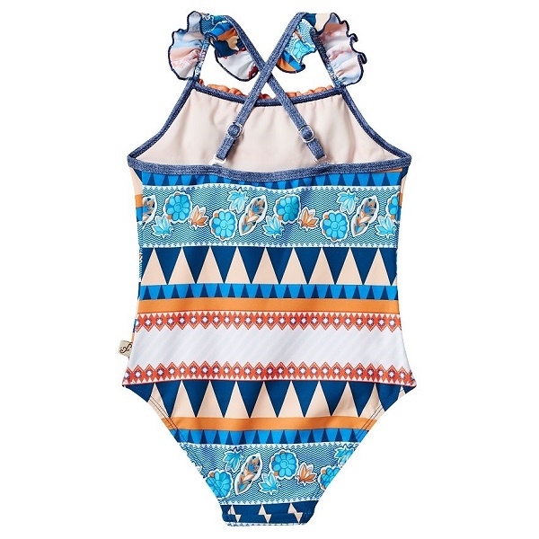 Floatimini Multi Aztec Stripe One-Piece Swimsuit Swimwear Toddler Girl ...
