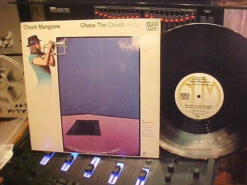 CHUCK MANGIONE LP A+M 1970's JAZZ Chase The Clouds Away NM FIRST PRESS ...