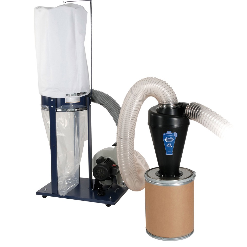 Oneida Air Systems Dust Deputy DIY Cyclone Attachment, Accessory Only ...