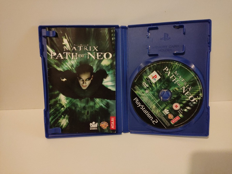 The Matrix Path of Neo PS2 Game Playstation 2 Complete Manual | eBay UK