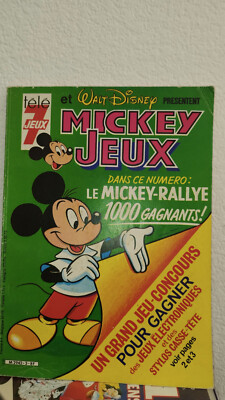 Télé 7 Jours et Walt Disney MICKEY JEUX 3 decembre 1982 | eBay
