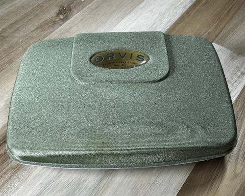 Orvis Magnetic Floating Fly Fishing Fly Box Soft Case With Flies | eBay