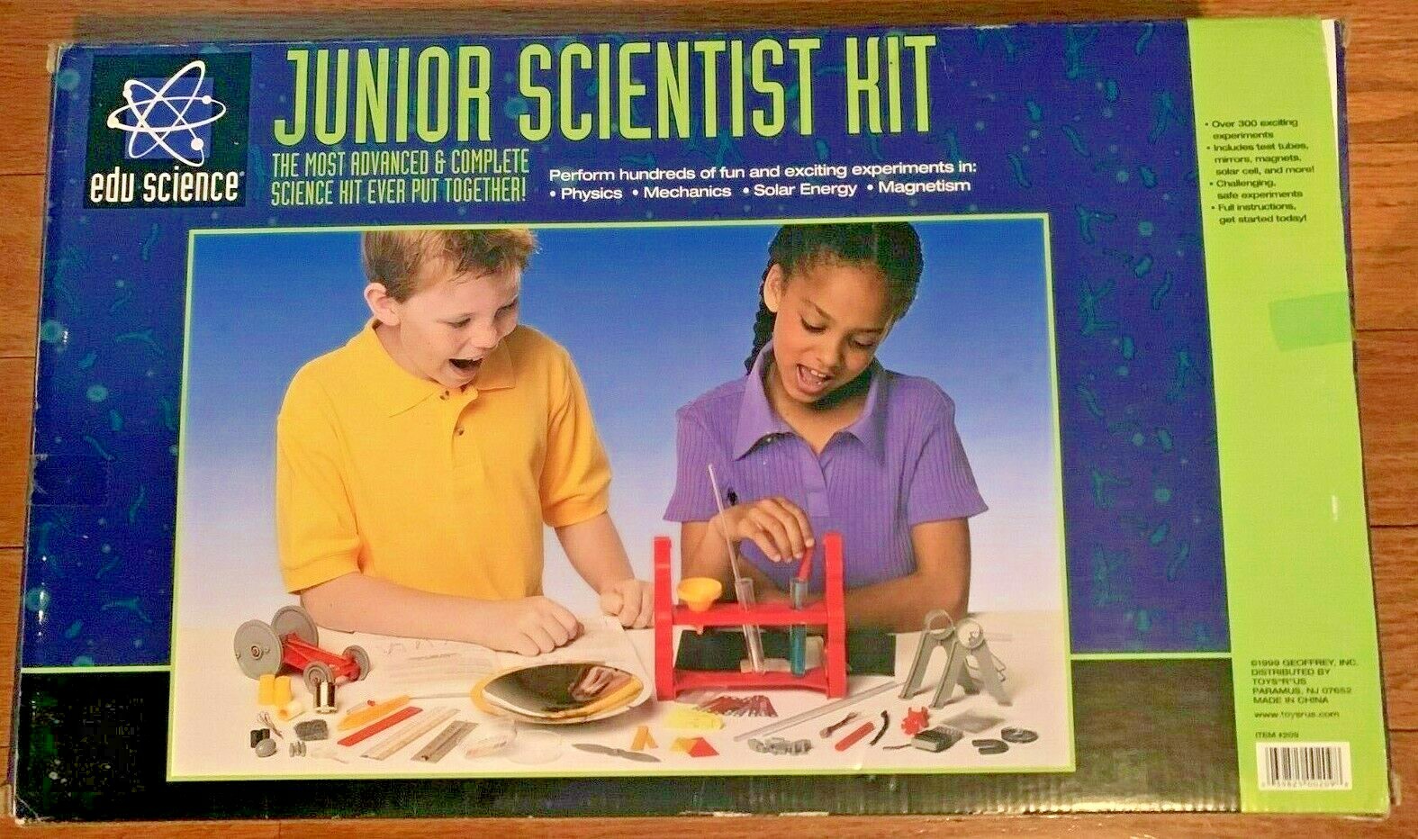 SEALED Edu Science JUNIOR SCIENTIST KIT-300 EXPERIMENTS 39825002098 | eBay