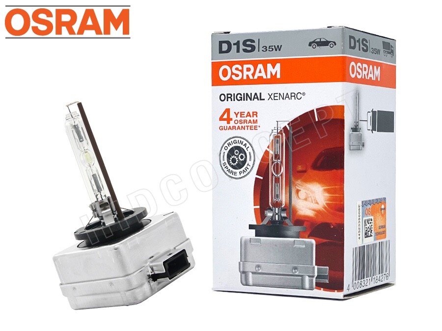 Osram D1S Xenarc OEM 4300K HID Xenon Headlight Bulb 66140 35W DOT ...