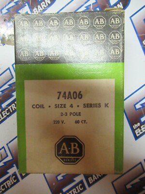 Allen Bradley 74A06, 220 Volt, 60 HZ Coil- NEW | eBay