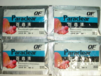 LOT of 4 (5 GM) PARACLEAR for DISCUS/FLOWERHORN/CICHLID | eBay