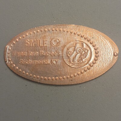 Vintage Buc-ee's Elongated Smashed Pressed Penny - Smile If You Love ...