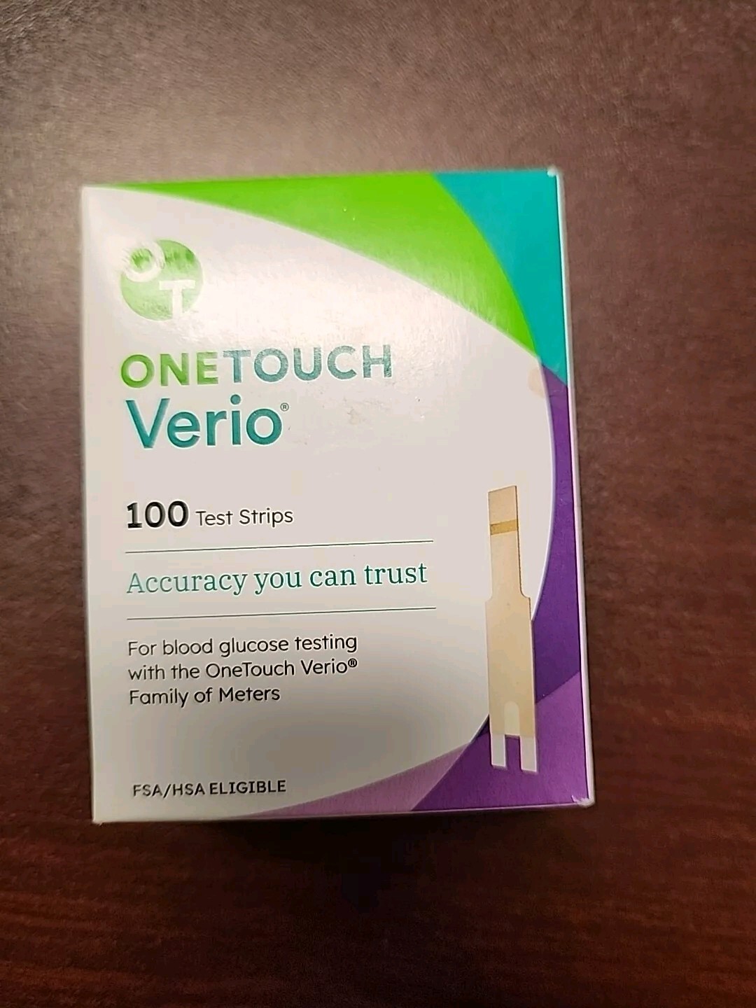 One Touch Verio Glucose Diabetic Test Strips 100 Ct Expire 09-30-2025 ...
