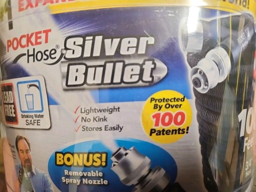 Silver Bullet 100 ft Turbo Shot Nozzle Multiple Spray Patterns ...