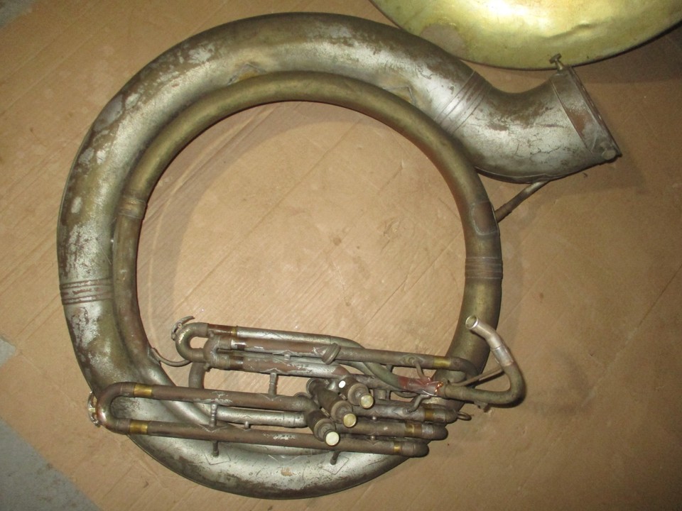 1940 HN WHITE KING Bb B FLAT SOUSAPHONE # 251xxx - Excellent Player ...