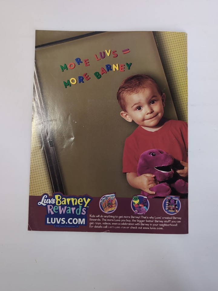 Vintage Barney Magazine Vol 5 No 22 Jan/ Feb 2001 | eBay