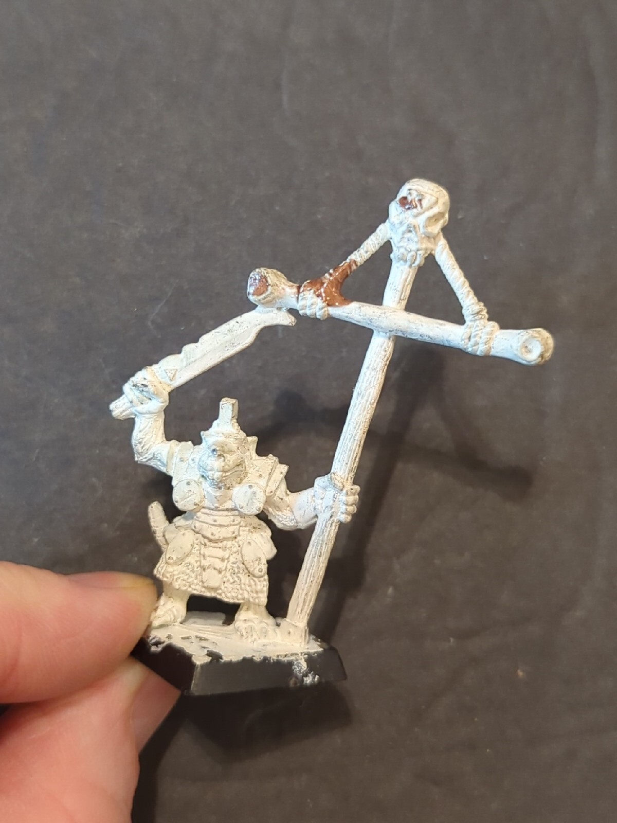 Games Workshop Warhammer Skaven Stormvermin Standard Bearer New Metal ...