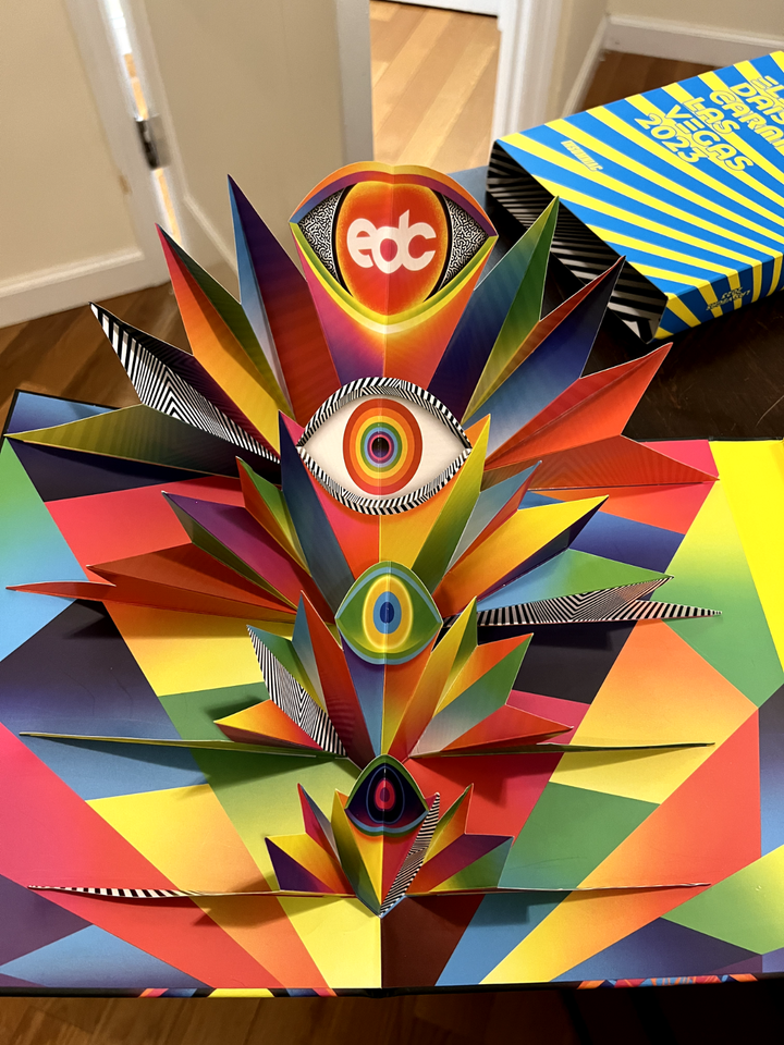 EDC Las Vegas 2023 Swag Box (NO WRISTBAND) Electric Daisy Carnival EDC ...