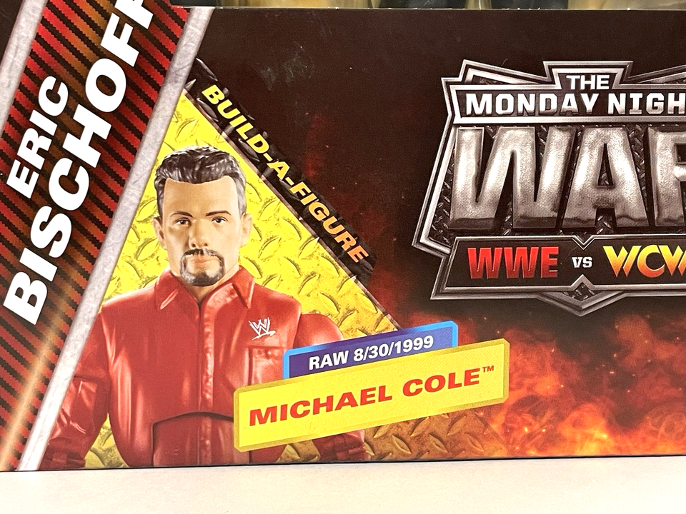 WWE Action Figure Elite Collection Eric Bischoff WCW Monday Night War ...