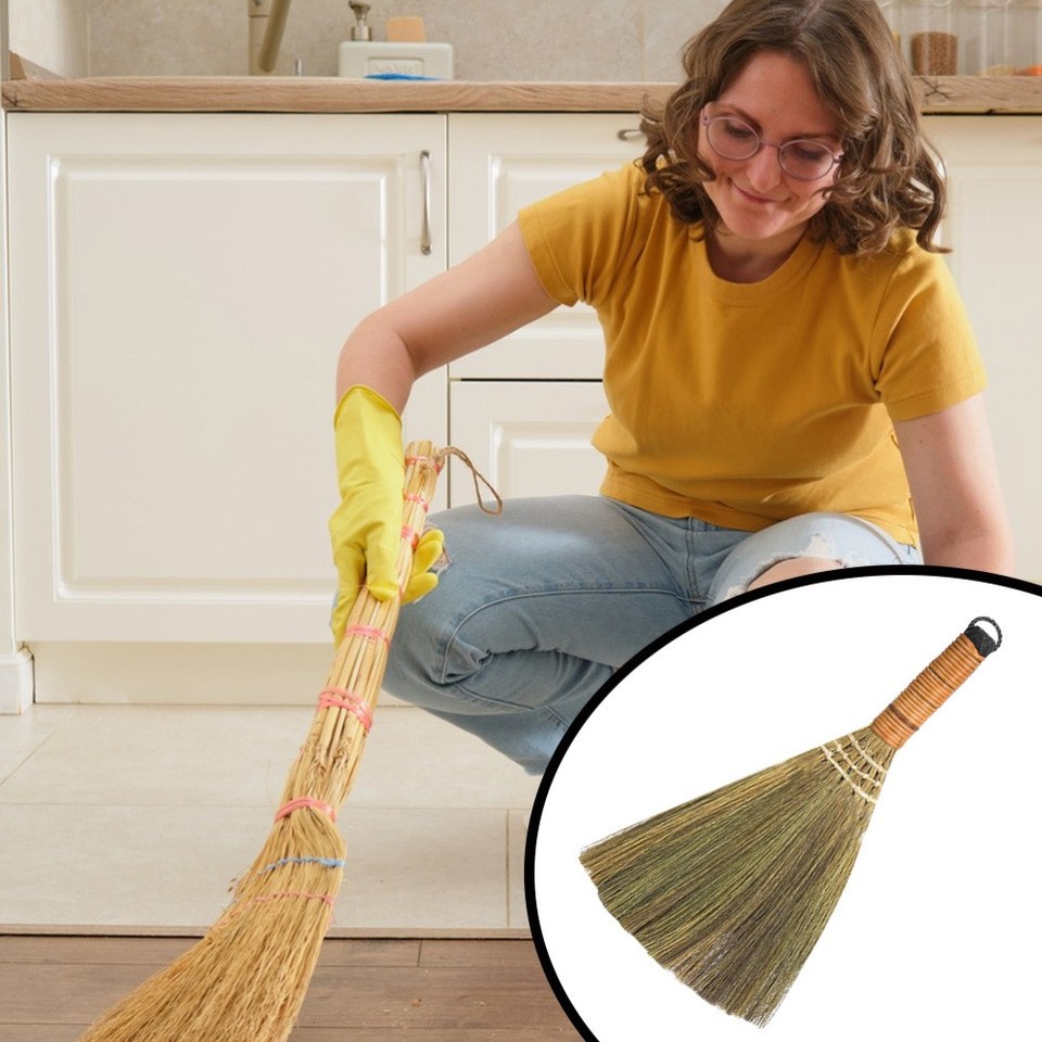 2Pcs Small Brooms Handmade Cleaning Brooms Household Cleaning Tools ...