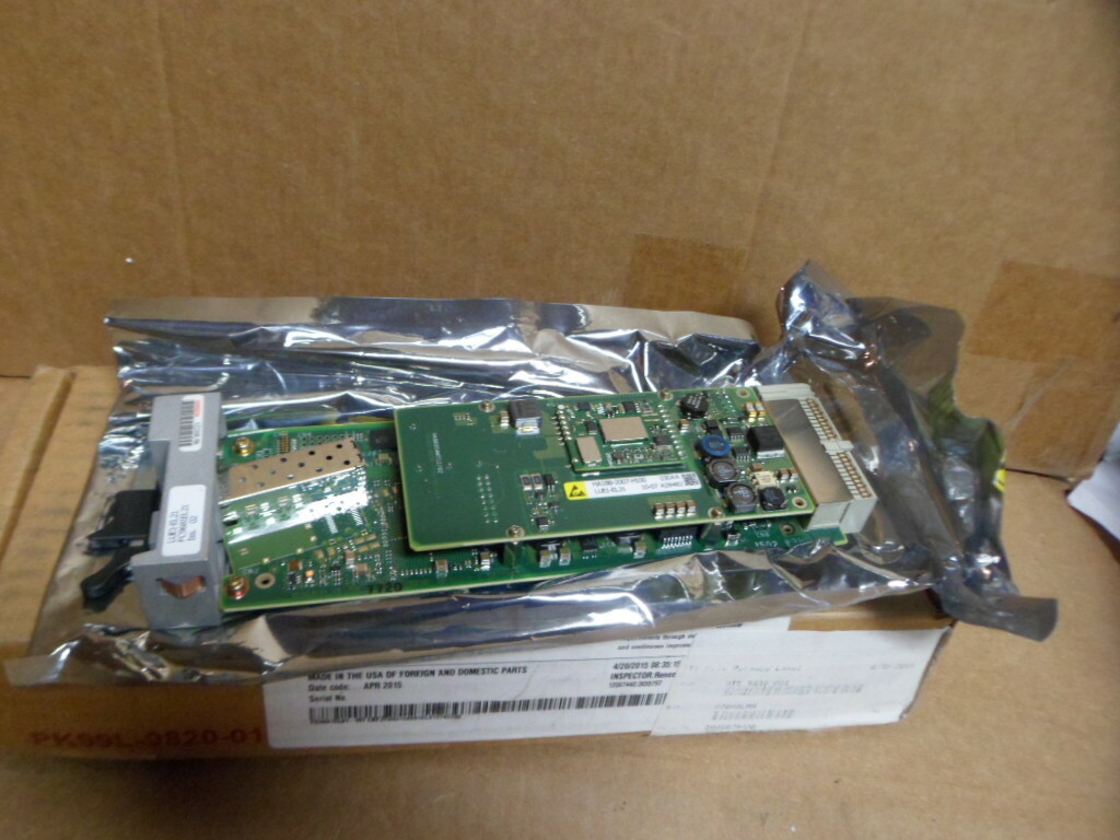 Fujitsu FC9681EL21 Flashwave 4100 Oc-12 SFP Base Unit Lue1-el21 Comms ...