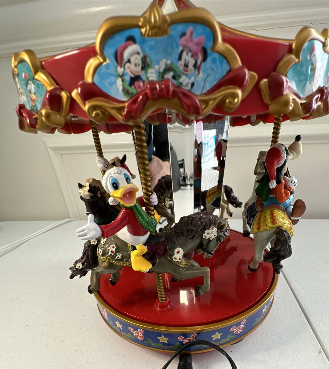 2014 MR CHRISTMAS DISNEY CAROUSEL MERRY GO ROUND MUSICAL 2014 MR CHRISTMAS DISNEY CAROUSEL MERRY GO ROUND MUSICAL