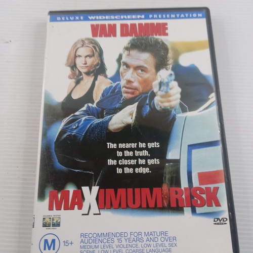Maximum Risk (DVD, 1996) Jean-Claude Van Damme Region 4 9317731000447 ...